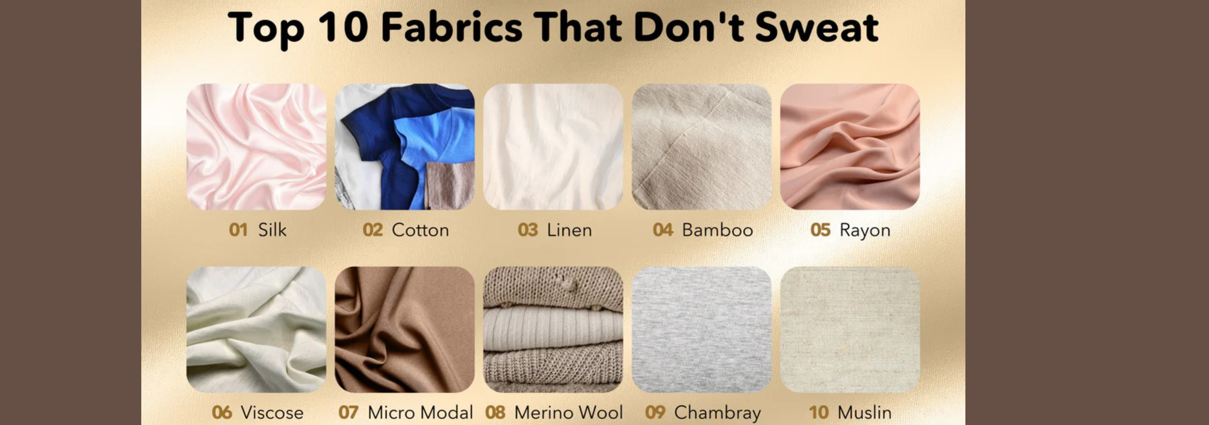 Best Breathable Fabrics for Men in Summer – Auraya Fashion